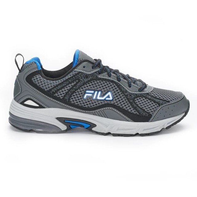 FILA Windshift 15 Running Shoes Gray Blue 1hrw8055-057 Sz 13 US for ...