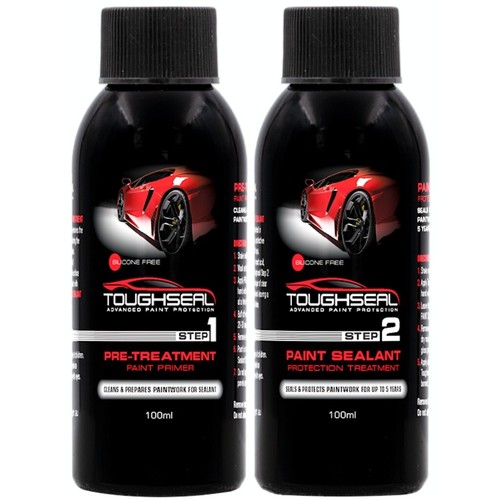 Toughseal Nanotech Paint Protection Kit Step 1 & Step 2 (100ml each ...