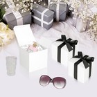 White Gift Boxes 5x5x5 30 Pack Paper Gift Boxes with Lids for Gift ...