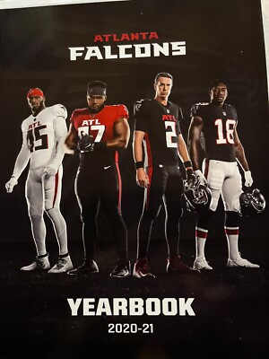 2020 2021 ATLANTA FALCONS YEARBOOK NFL FOOTBALL SUPER BOWL SUPERBOWL ...