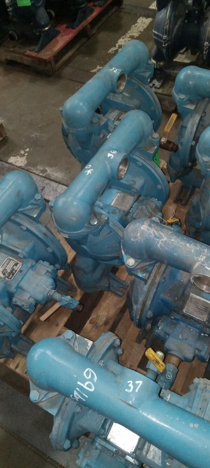 Sandpiper Pump Model EB2-M Double Diaphragm Pump, Air Operated, 2" Inlet&Outlet | eBay
