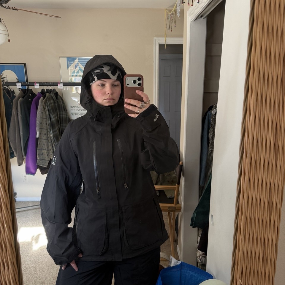 Burton AK Goretex XCR Jacket Men's XL Black Waterproof Shell Ski ...