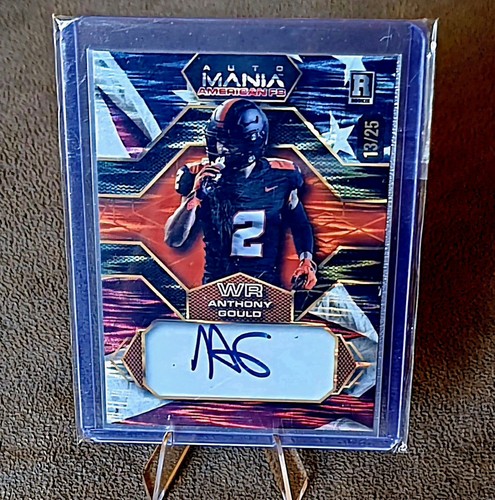 2023 Wild Card Auto Mania American FB Football Anthony Gould AMAH-AG ...