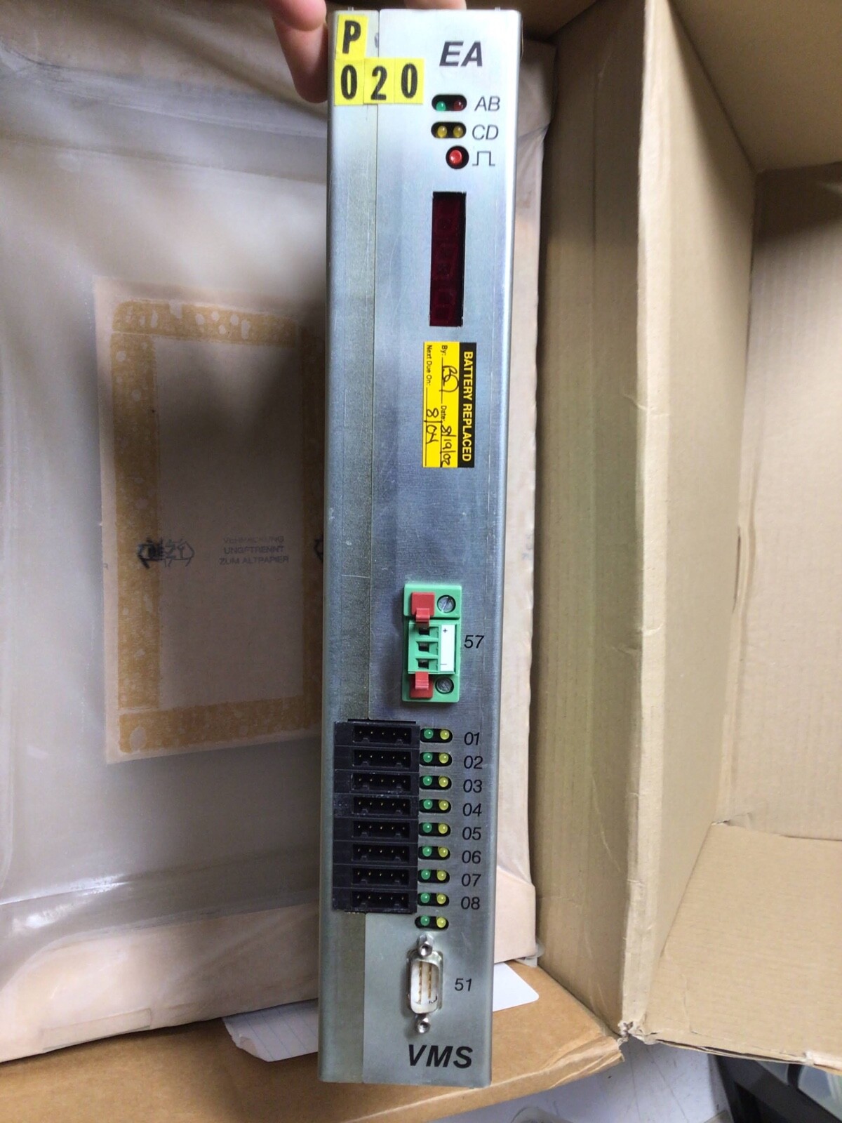 Schubert F2-SERCOS/SBC Model 090.12530 Schubert Module Servo drive F2 ...