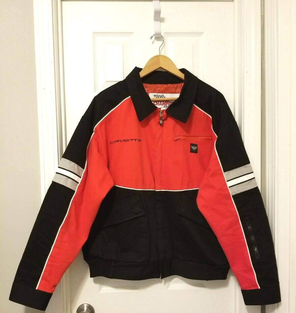 Chevrolet Corvette Jacket Racing Champions Apparel Zi… - Gem