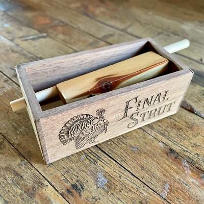 Final Strut Push Button Turkey Call | eBay