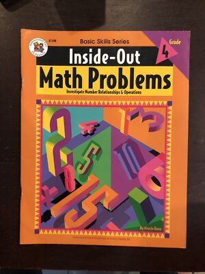 INSIDE-OUT MATH PROBLEMS-GRADE 4 By Miles Moran. Andrea | eBay