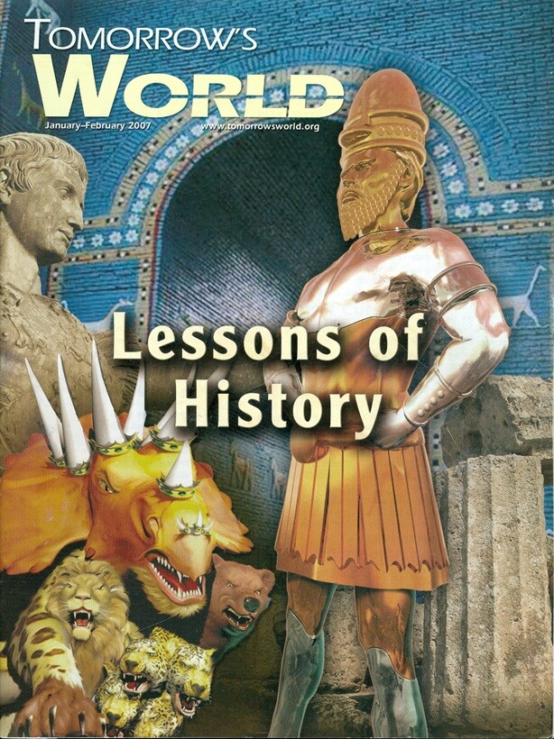 2007 Tomorrow's World Magazine: Lessons of History | eBay