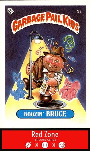 1985 Topps GPK Series 1 (UK) - #9a Boozin' Bruce NM/NM+ Set Break!. | eBay