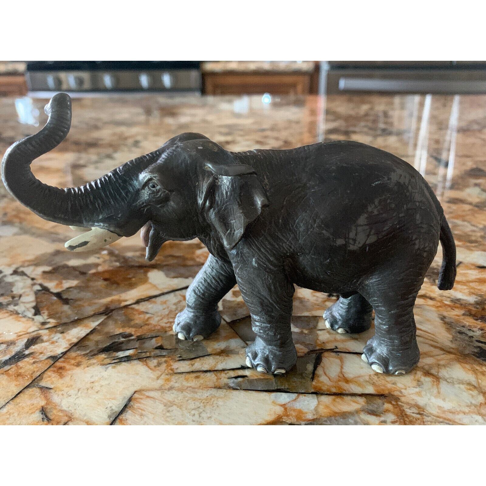 VINTAGE Set of 4 ELEPHANT Plastic Rubber TOY | eBay
