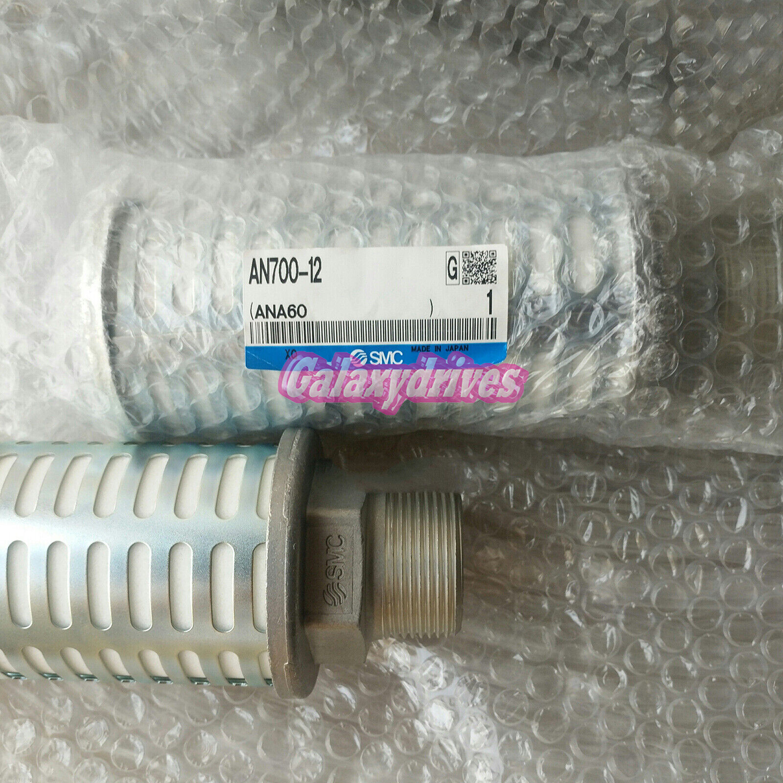 SMC An700-12 Silencer W Nw40 QF SS Adapter for sale online | eBay