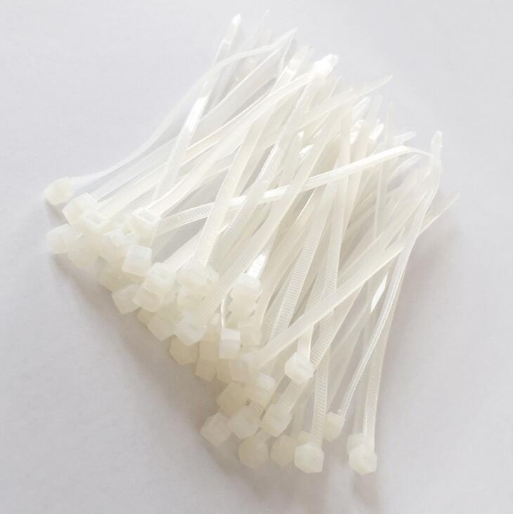 50pcs 4mm 150mm Self-Locking Cable Ties Nylon Plastic Wire Zip Tie Cord ...