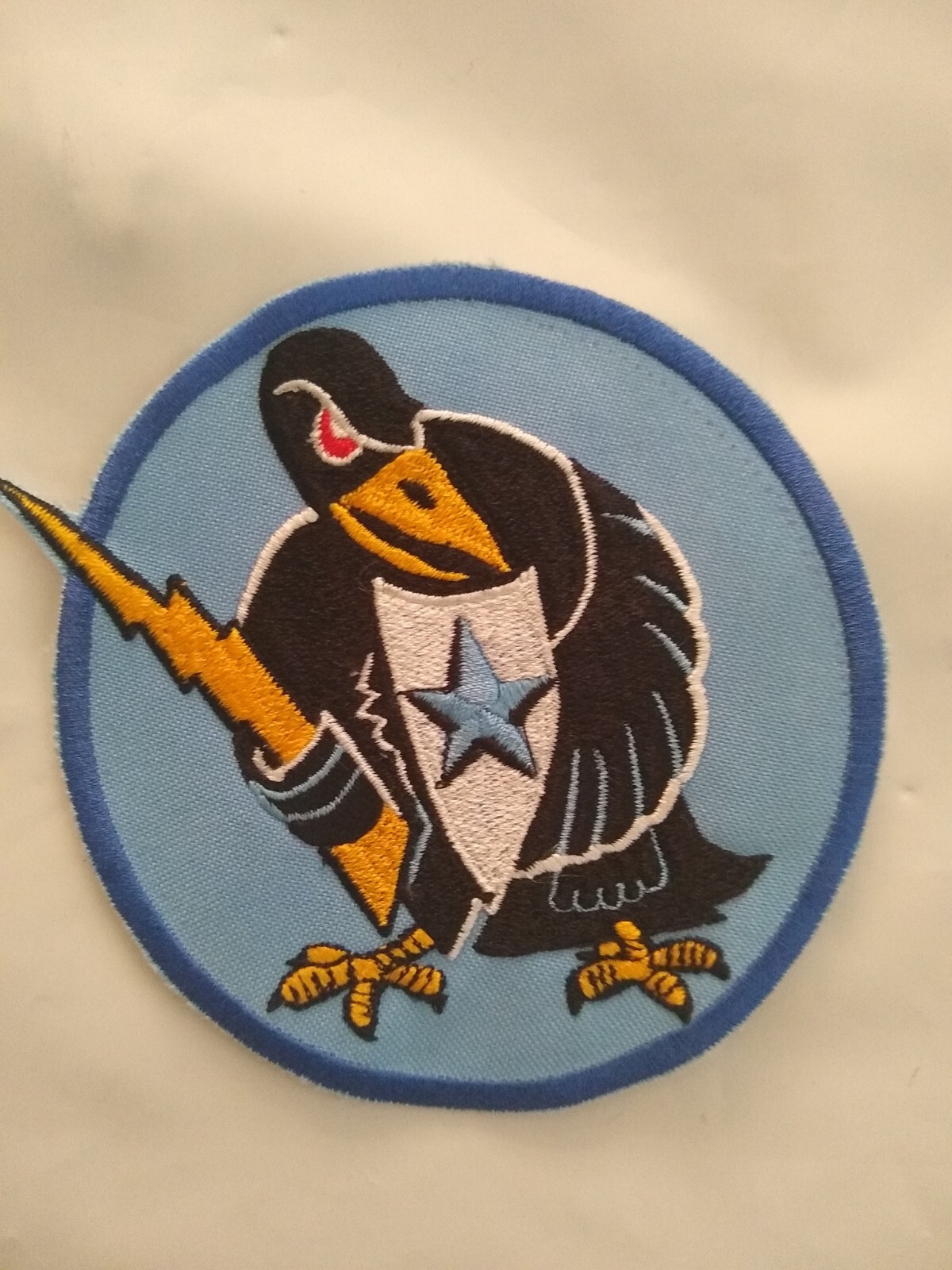 353rd Bomb Sqd.patch-on twill, 1945-49, WWII-USAAC-COPY. 4in diameter ...