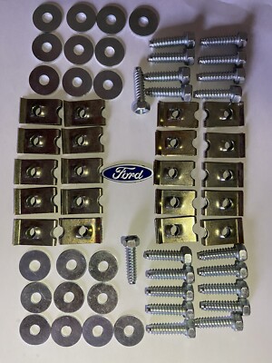 Ford Cortina Mk3 Mk4 Mk5 Wing Mounting Kit Fixings Bolts Washers Screws ...