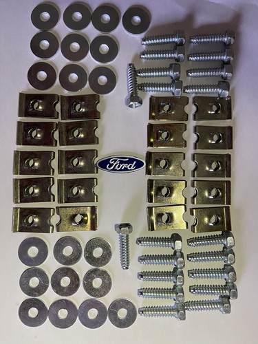Ford Cortina Mk3 Mk4 Mk5 Wing Mounting Kit Fixings Bolts Washers Screws ...