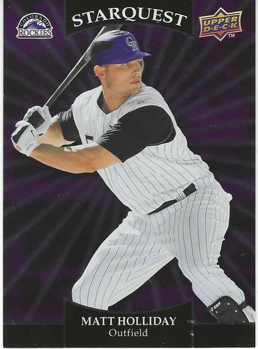 2009 Upper Deck Baseball - StarQuest - Common Purple - #SQ20 - MATT ...