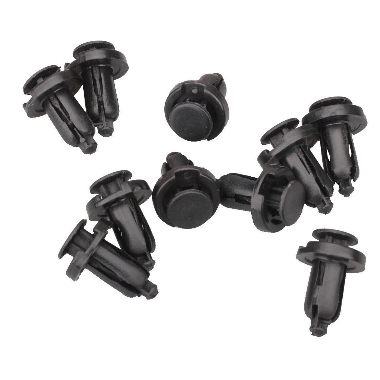 100x Clips Fastener Bumper Fender Retainer for 10mm Honda Element Pilot ...