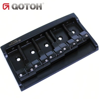 NEW Gotoh S510B-5 5-String Bass Bridge Steel Base Plate, Brass Saddles ...