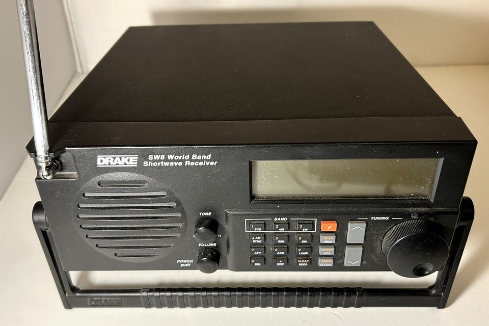 Drake SW8 Shortwave AM FM AIR Radio Receiver and matching MS8 Speaker ...