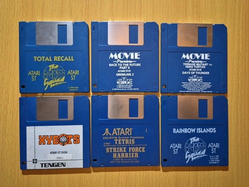 Vintage ATARI ST Floppy Disk Game Softwares Collection | eBay UK