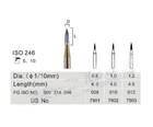 10pcs Dental trimming&finishing drill Tungsten CARBIDE bur FG7901 ...