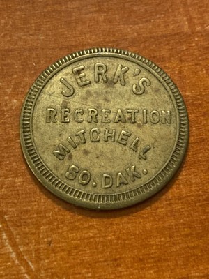 Mitchell South Dakota Trade Token Jerk's Recreation MP | eBay
