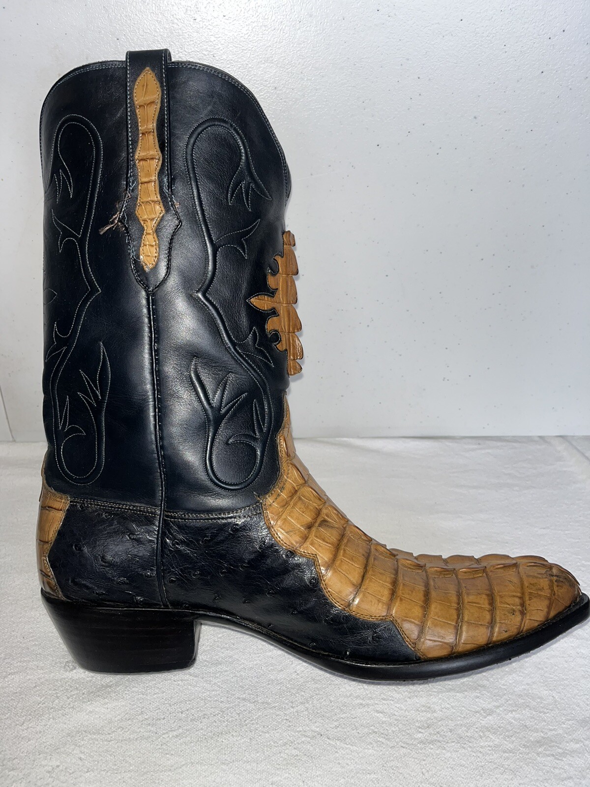 Black Jack Cowboy Boots Custom Made 13 EE (Wide) | eBay