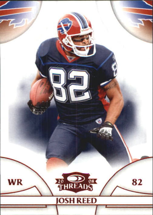 2008 Donruss Threads Retail Red #106 Josh Reed Bills C22481 | eBay