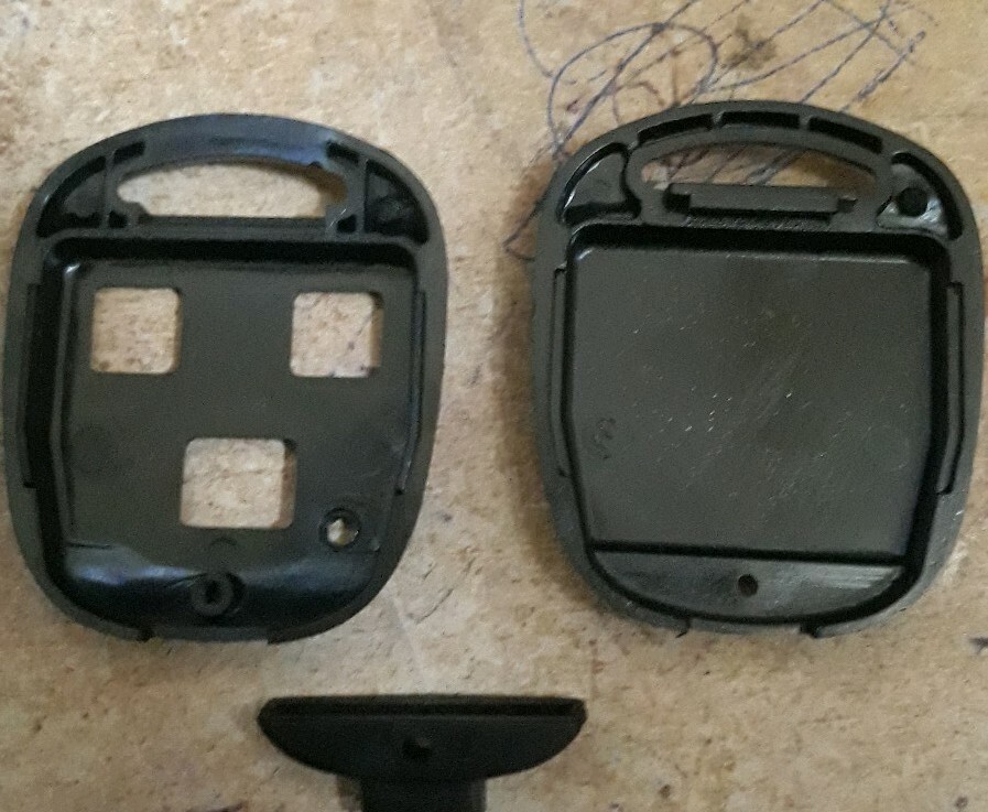 for Lexus IS200 GS300 LS400 RX300 sc300 3 Button Remote Key fob case-no ...