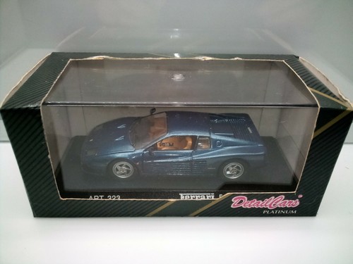 Detail Cars Platinum - 1:43 Scale - Ferrari 512M - Blue - Model Car ...