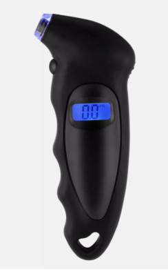 Digital Tire Air Pressure Gauge Car Truck LCD Display 150 PSI - Black ...