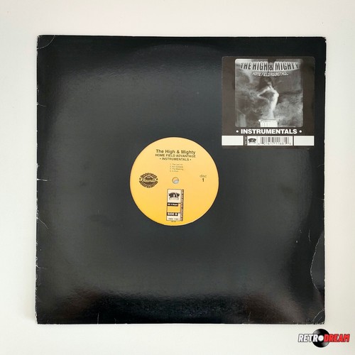 HIGH & MIGHTY - HOME FIELD ADVANTAGE INSTRUMENTALS 2xLP (1999 RAWKUS ...