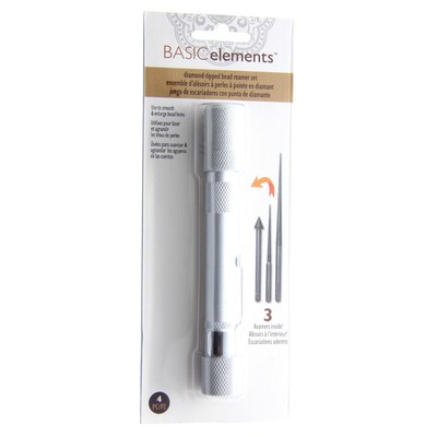 BeadSmith® Economy Diamond-Tip Bead Reamer Set * Jewelry Making Tool | eBay