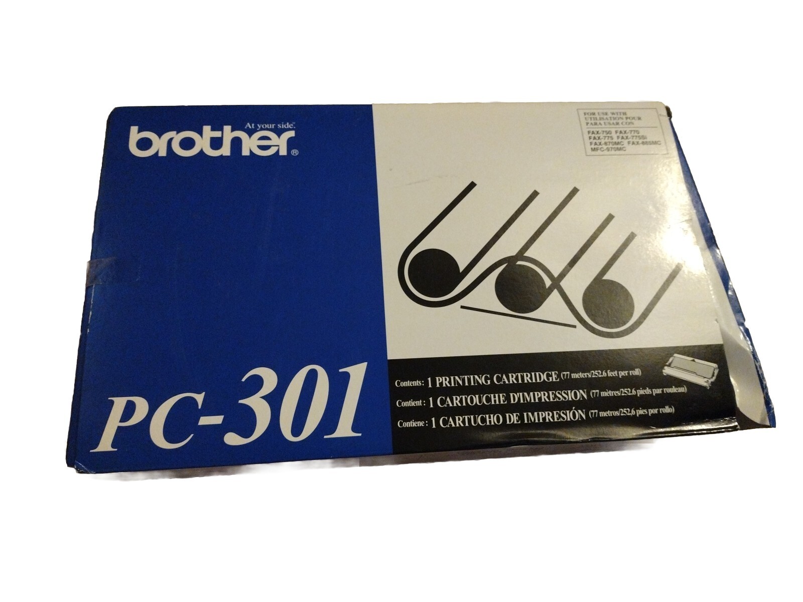 Genuine Brother PC-301, Print Cartridge, UPC 012502054511 | eBay