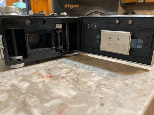 Black Vintage Argus camera 50 MM f3.5 coated cintar | eBay