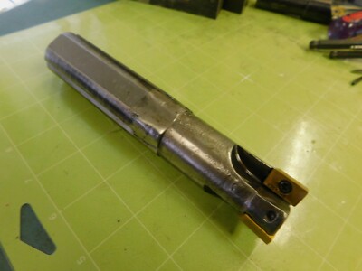 Sandvik 1.25" Indexable Insert Mill 1.25" x 6.5" Long Shank | eBay