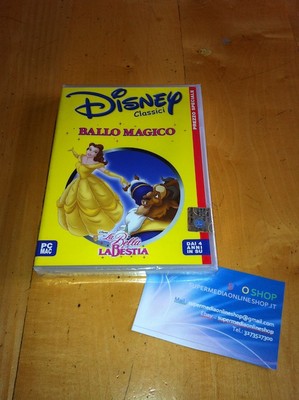 CLASSICI DISNEY BALLO MAGICO LA BELLA E LA BESTIA GAME X PC/MAC CD ROM ...