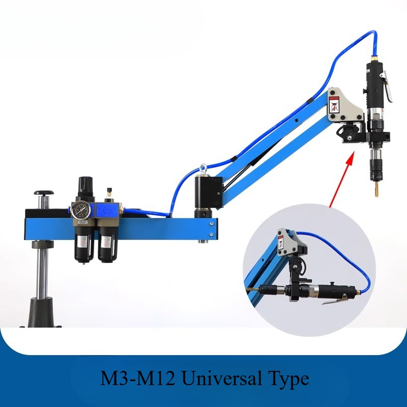 Pneumatic Tapping Machine Tapping Range M3-M12 Swing Arm Tapping ...