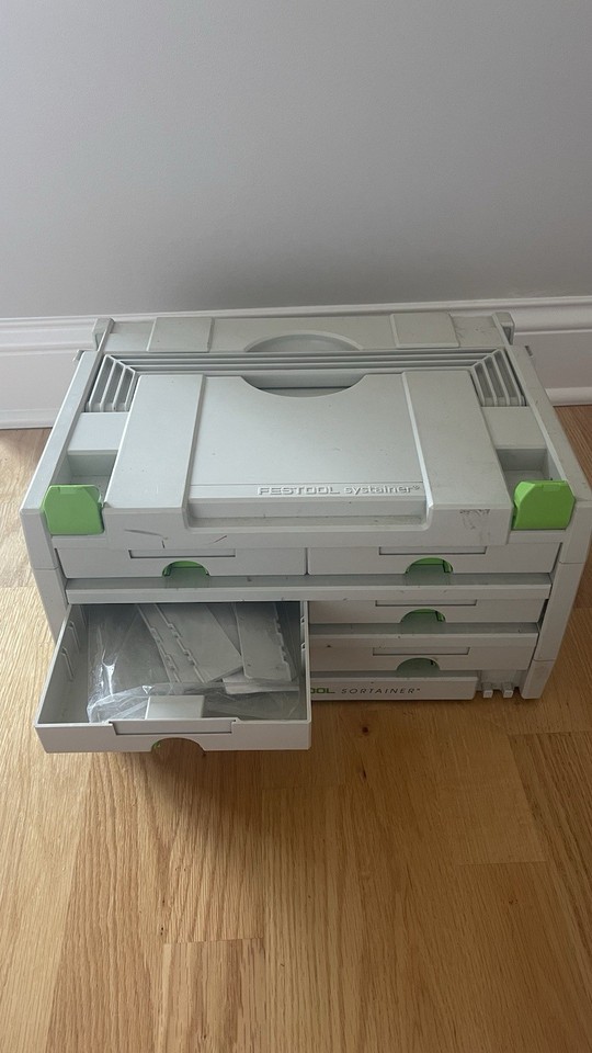 FESTOOL SYS 3-SORT/6 Toolbox 6 draws | eBay