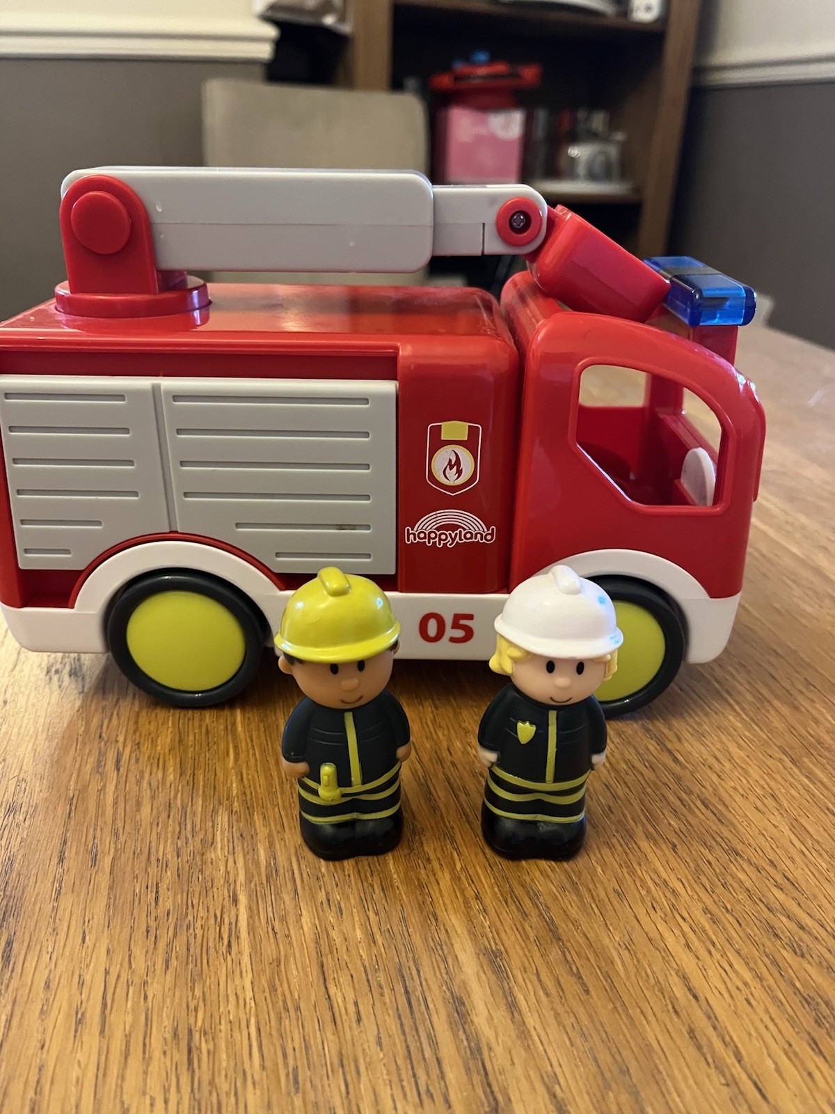 Happy Land Fire Engine and Figures Fire Engine | eBay UK