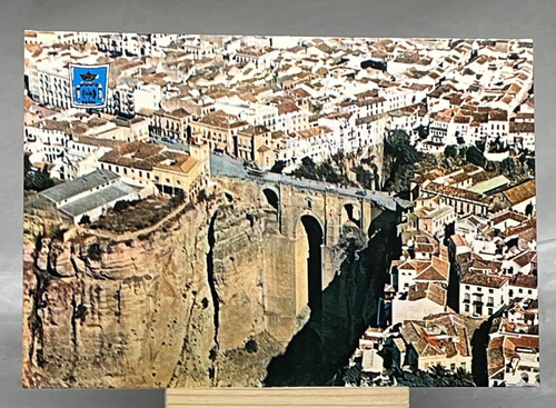Ariel View Ronda Spain Postcard Costa Del Sol | eBay