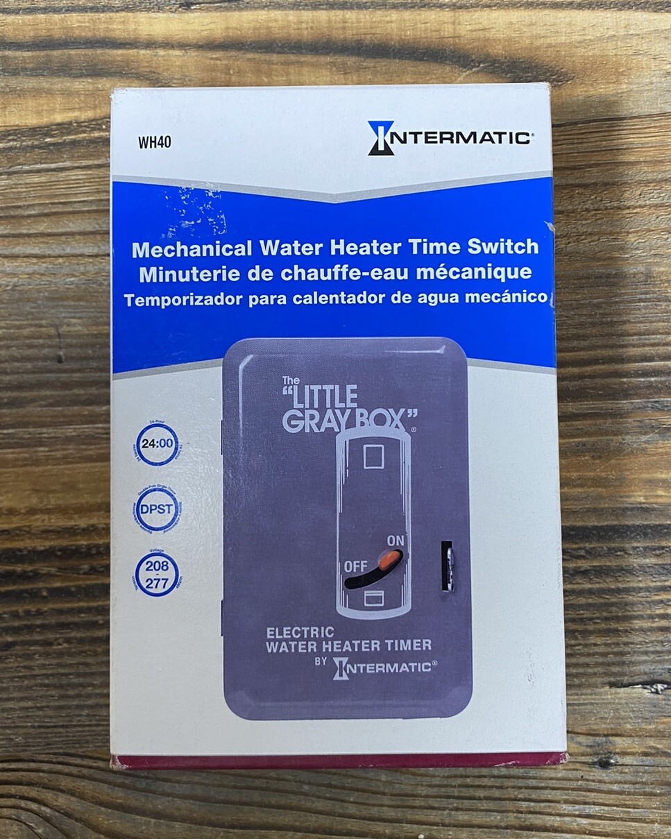 INTERMATIC 24 Hr Mechanical Electric Water Heater Timer The Little Gray ...