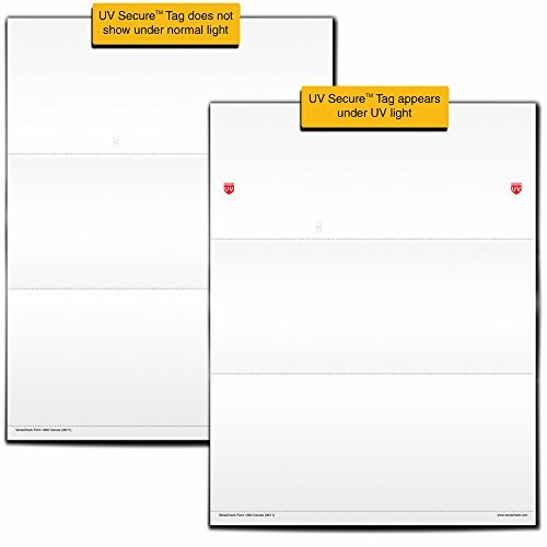 ValueChex UV Secure Check Paper- Blank Check Stock - Business Check On ...