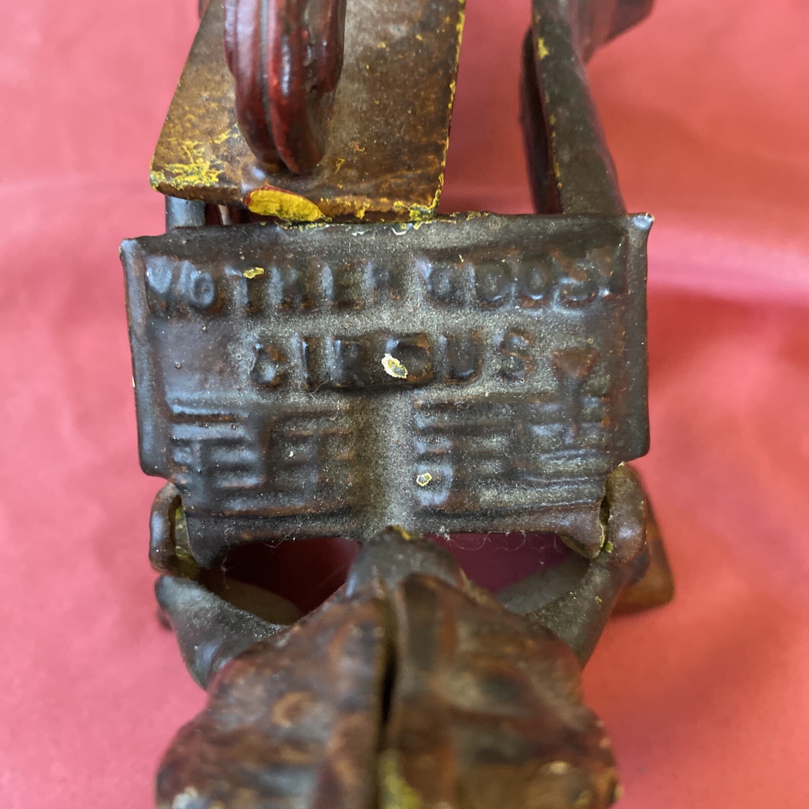 professor pug frogs great bicycle feat cast iron bank | eBay