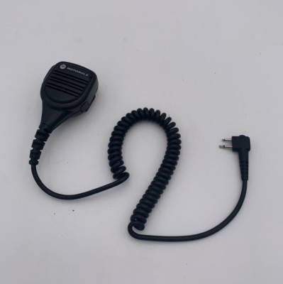 Motorola PMMN4013A Remote Speaker Microphone w/ 2 pin connector | eBay