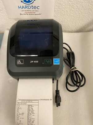 Zebra ZP450 Direct Thermal Label Barcode Printer | eBay