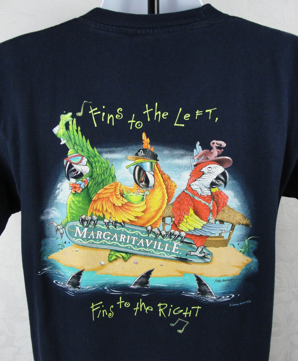 Jimmy Buffett Margaritaville T Shirt Vintage 2002 Fin… - Gem