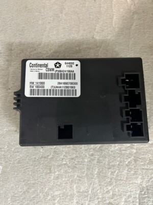 2016-2019 Jeep Cherokee Front Heated Seat Module 68424198AC OE | eBay