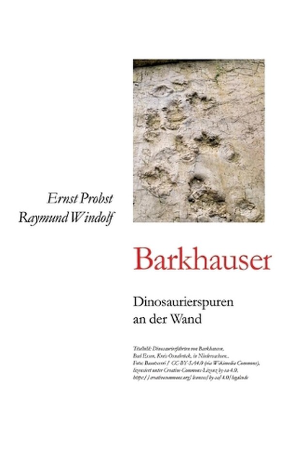 Barkhausen: Dinosaurierspuren an der Wand by Ernst Probst Hardcover ...