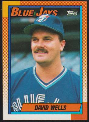 David Wells - 1990 Topps #229 - Toronto Blue Jays Baseball Card | eBay